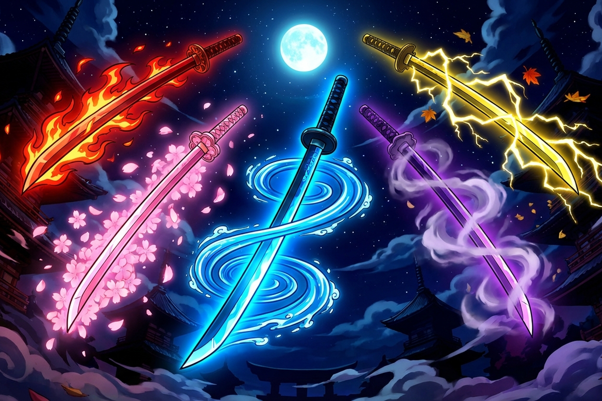 Demon Slayer Swords: Nichirin Blades – Katana Canada